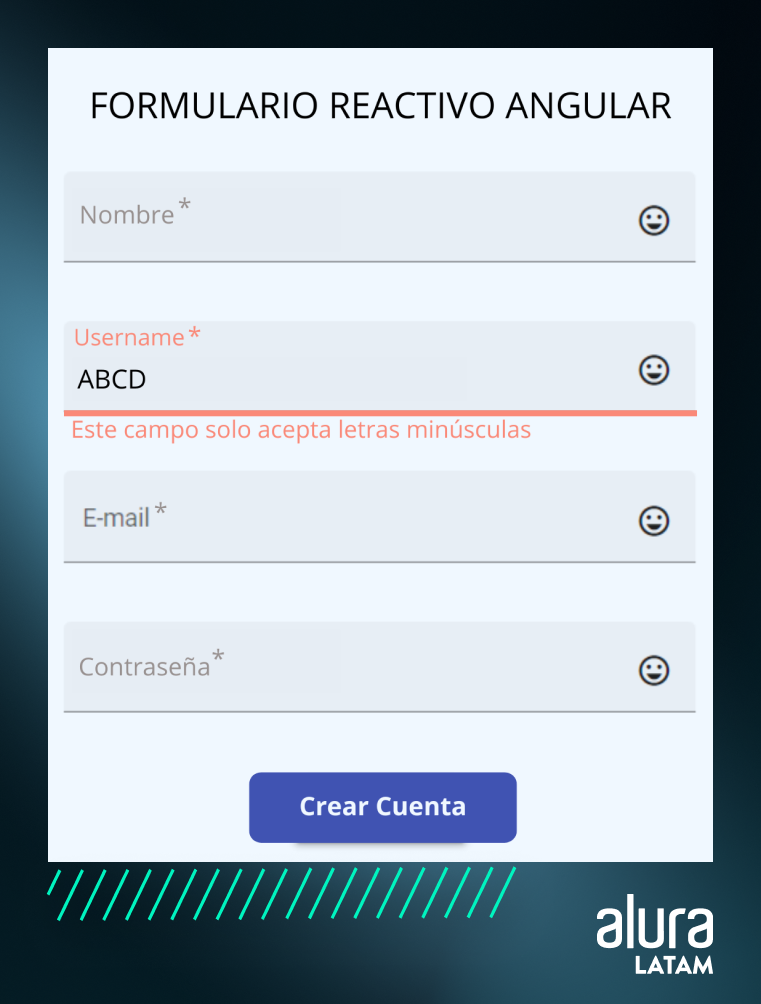 ¿cómo Aplicar Validación A Formularios Reactivos En Angular Alura Cursos Online